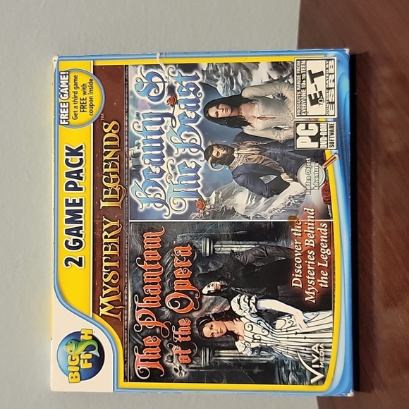 Video Games & Consoles | 2 Game Pack Pc Cd Rom The Phantom Of The Opera ...
